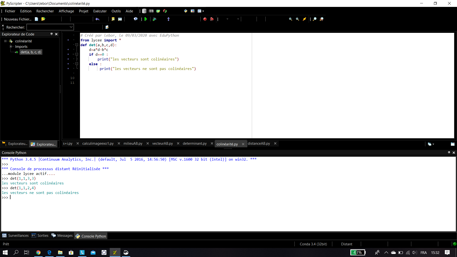 2.Algorithmique et programmation. – Math'O karé