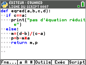 L’équation réduite d’une droite dans tous ses états – Math'O karé